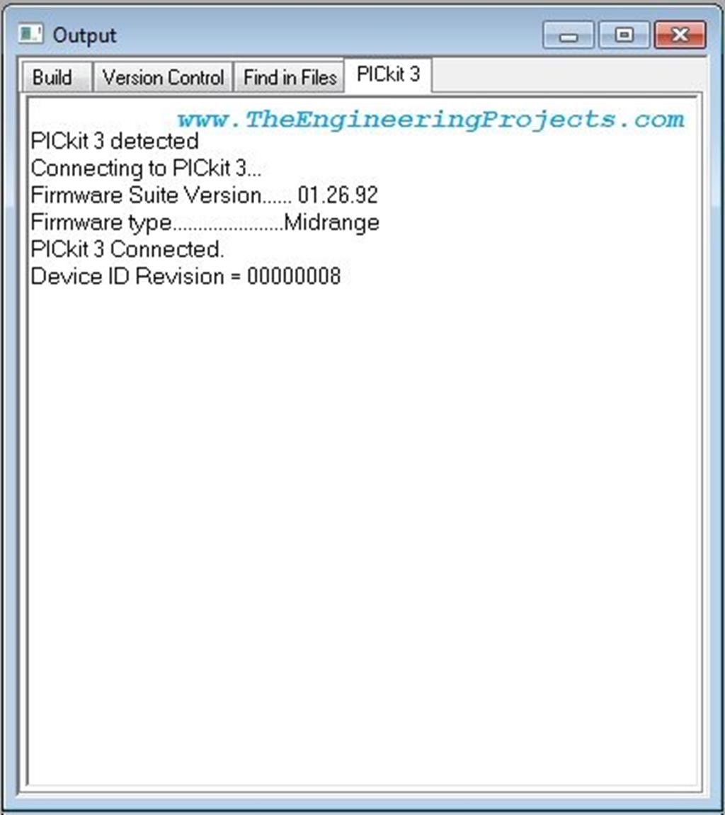 How to Burn MikroC code Using PICkit3 - The Engineering Projects