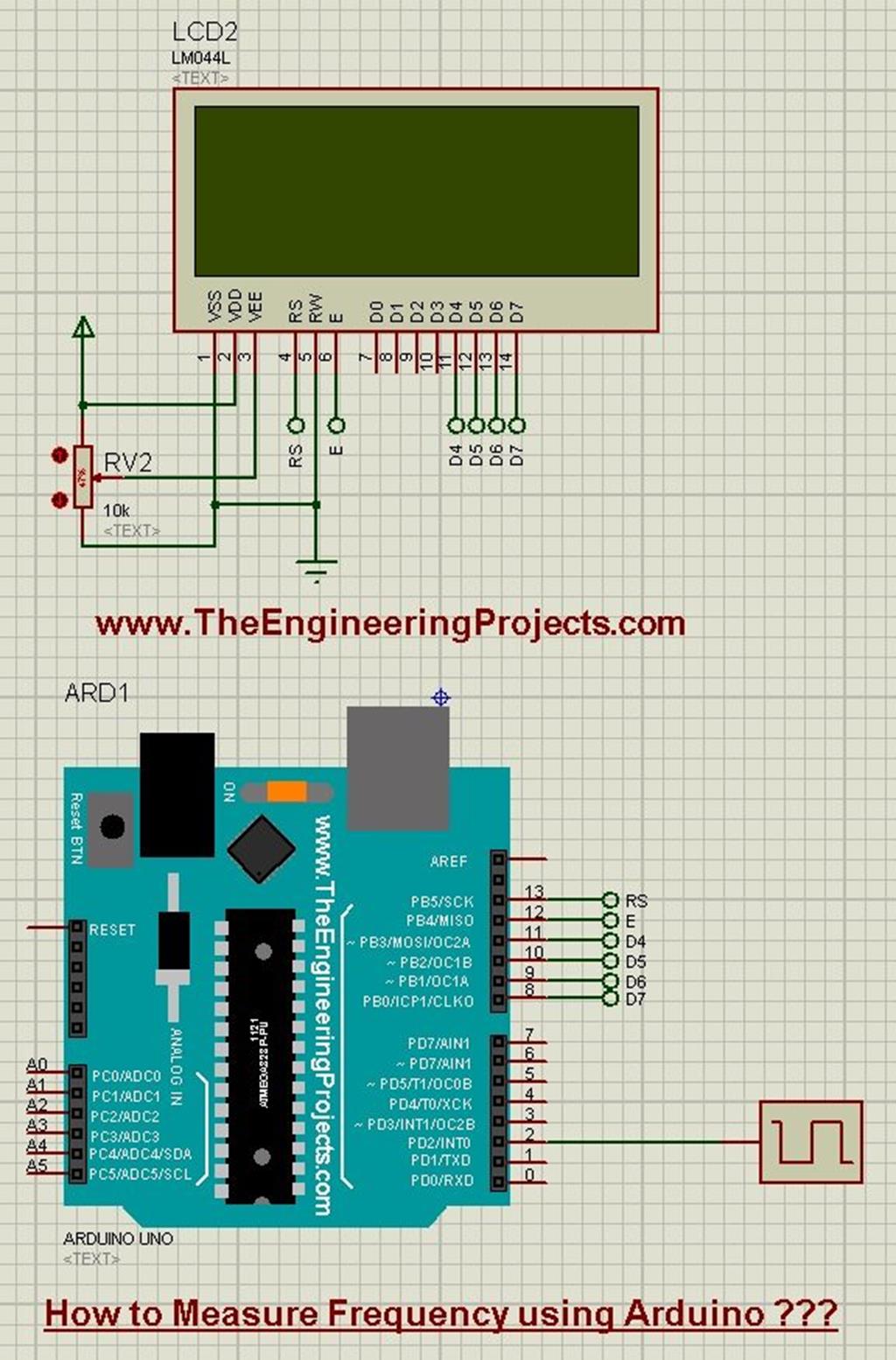 How to Measure Frequency using Arduino - The Engineering Projects
