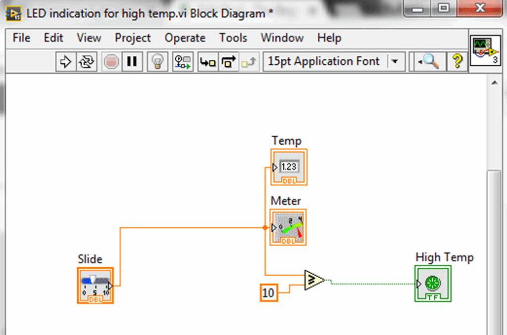 Temperature Sensing In Labview The Engineering Projects 3840