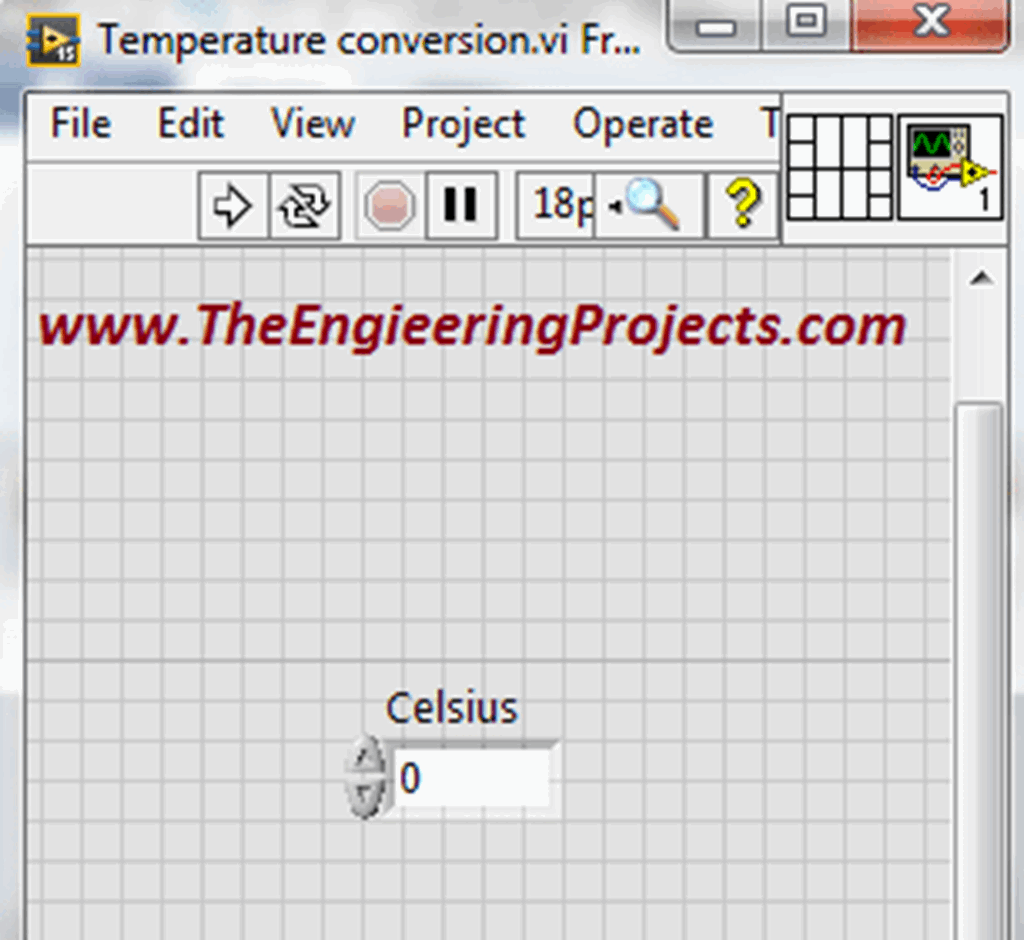 Temperature Conversion in LabVIEW - The Engineering Projects