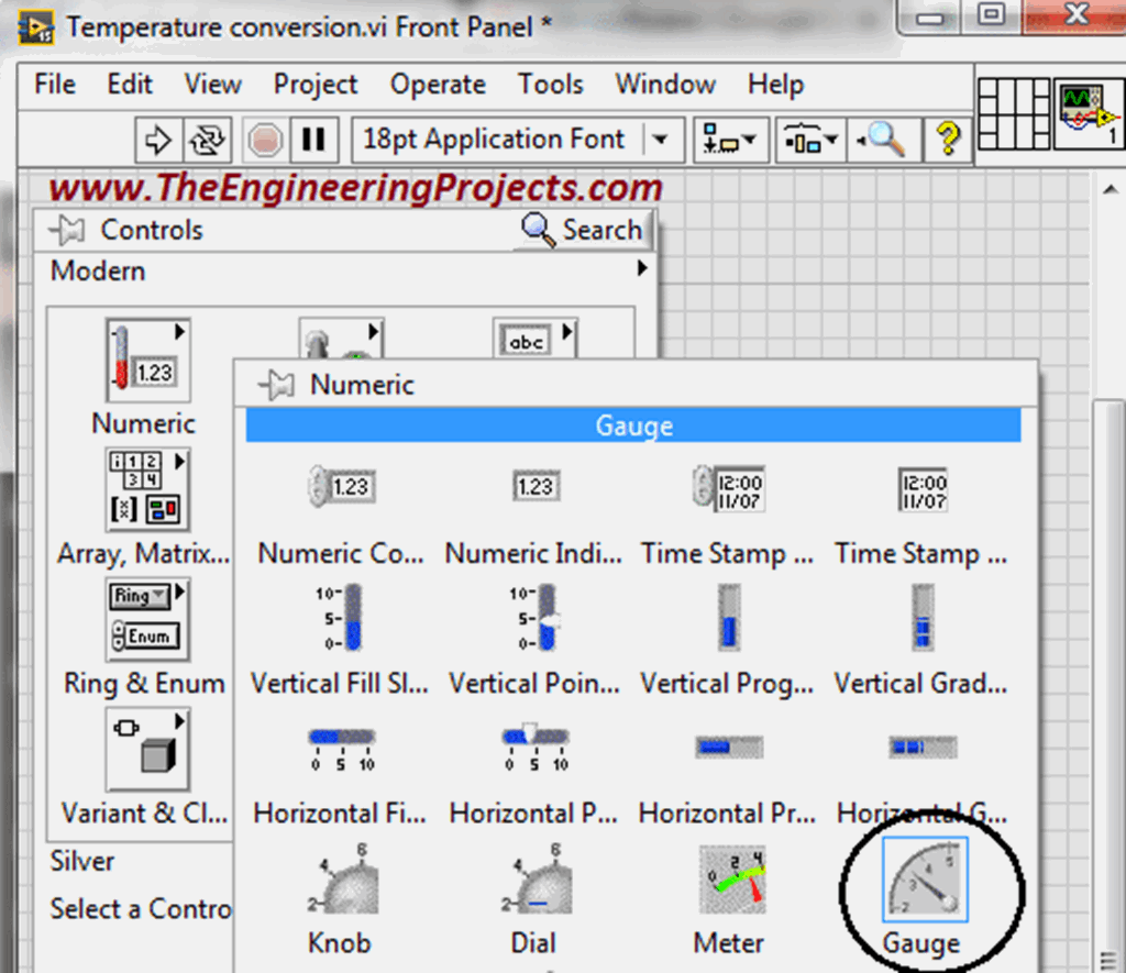 Temperature Conversion in LabVIEW - The Engineering Projects