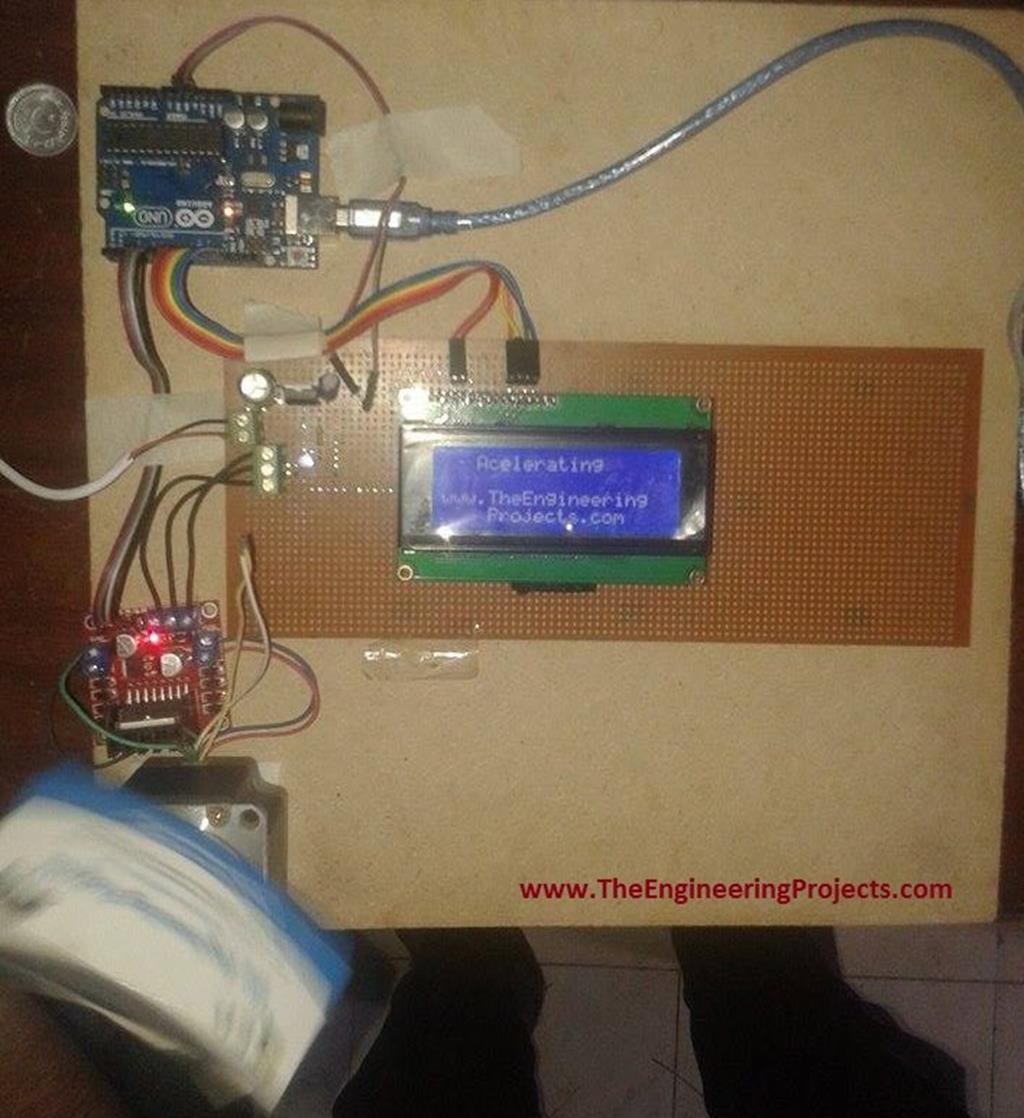 Stepper Motor Speed Control using Arduino - The Engineering Projects