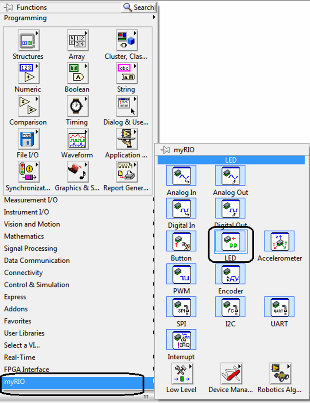 Creating First Program with myRIO - The Engineering Projects