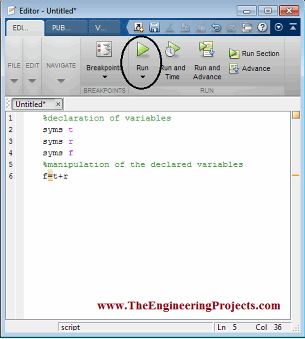 How to Create m File in MATLAB - The Engineering Projects