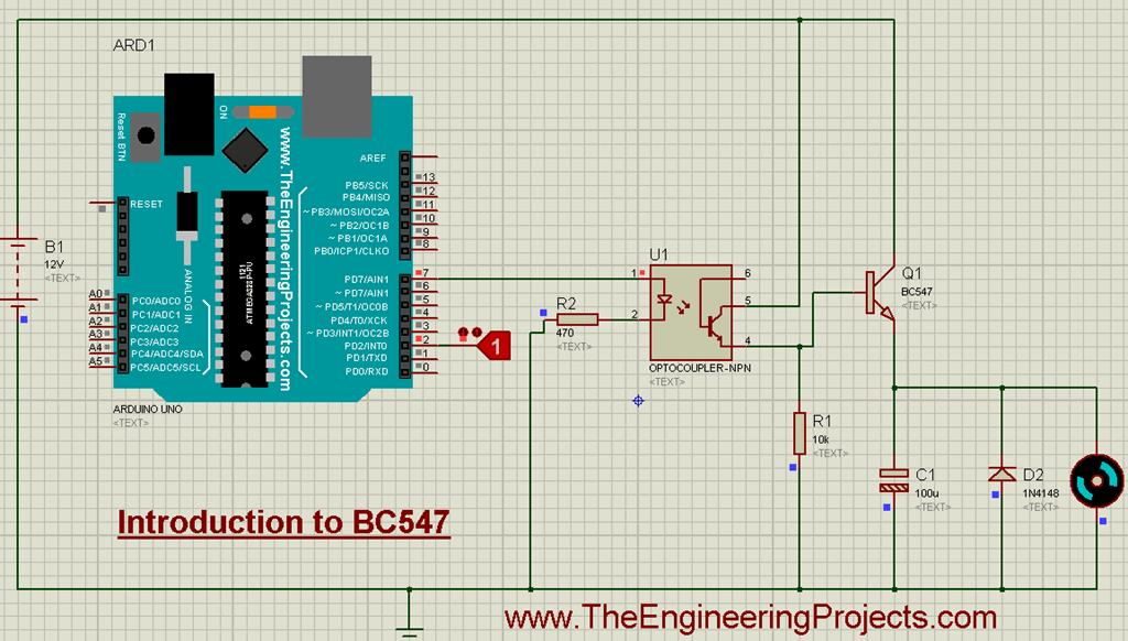 BC547: Datasheet, Pinout, Working, Applications and Simulation - The ...