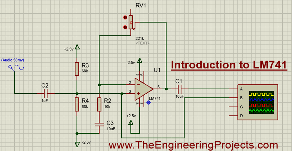 Introduction to LM741 - The Engineering Projects