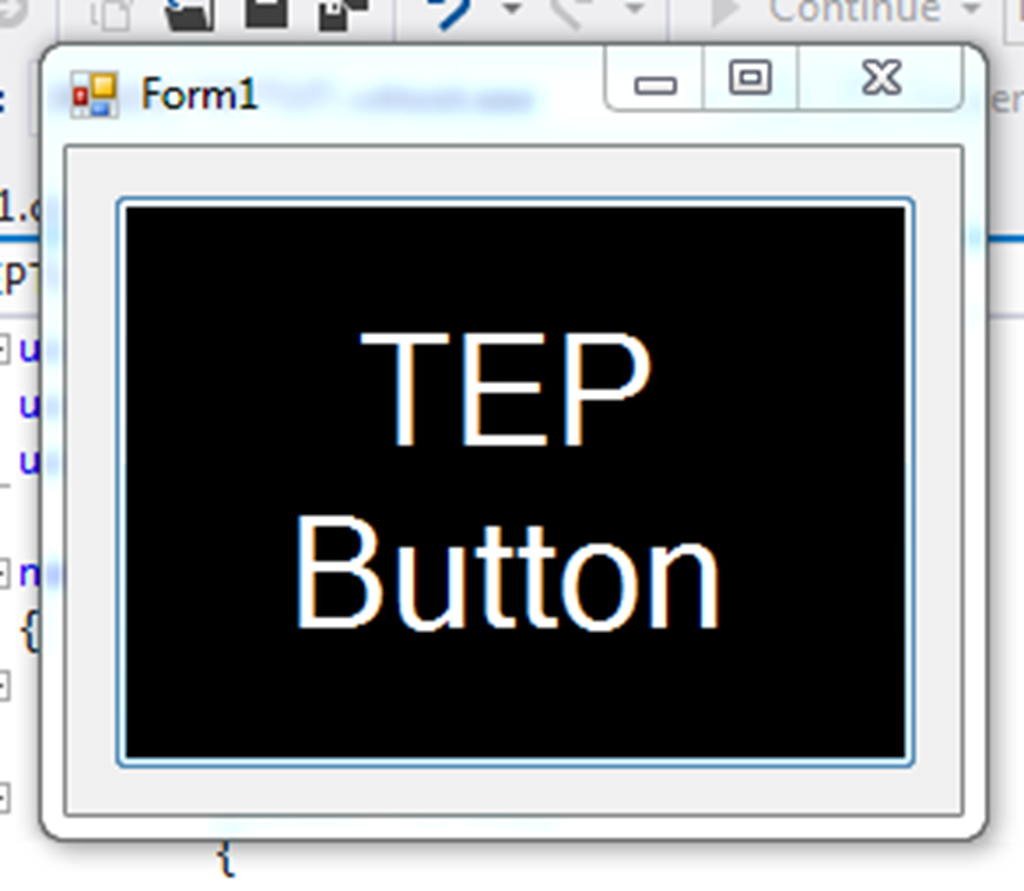 C# Button Control - The Engineering Projects