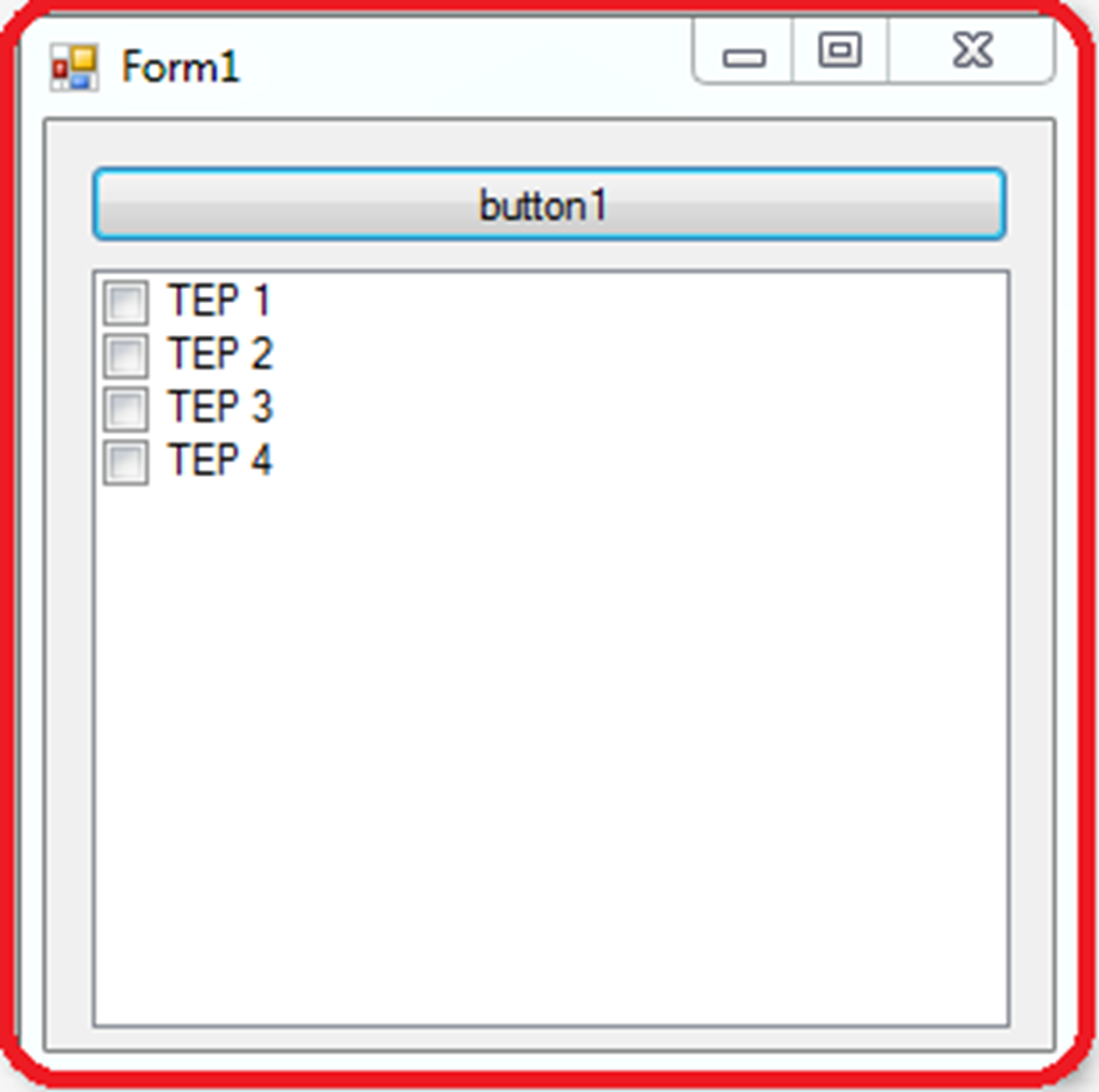 C# Checked ListBox Control - The Engineering Projects