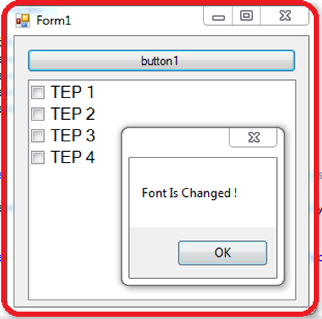 C# Checked ListBox Control - The Engineering Projects