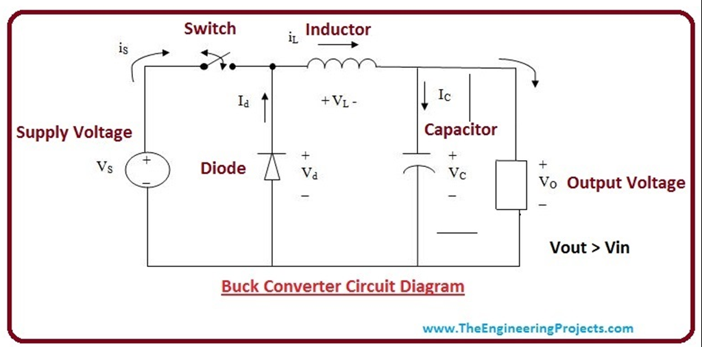 Introduction to Buck Converter - The Engineering Projects