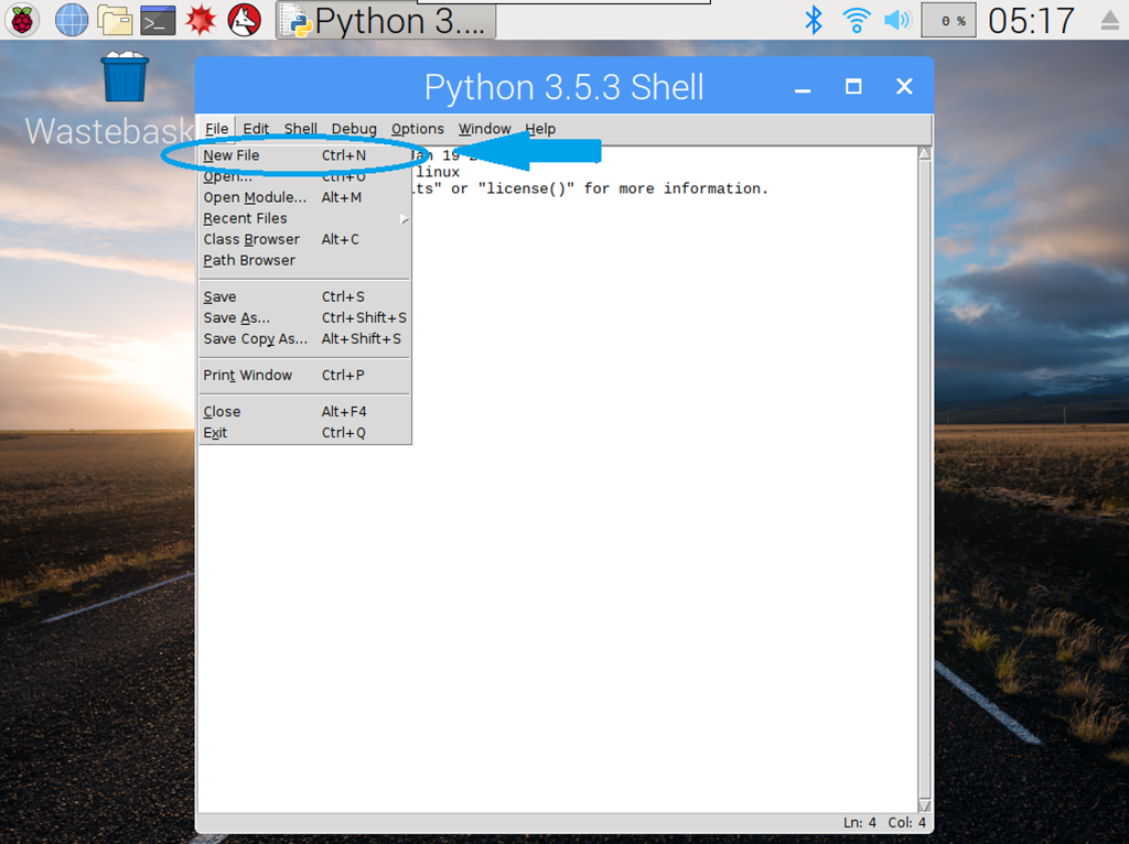LED Blinking using Raspberry Pi 3 - The Engineering Projects