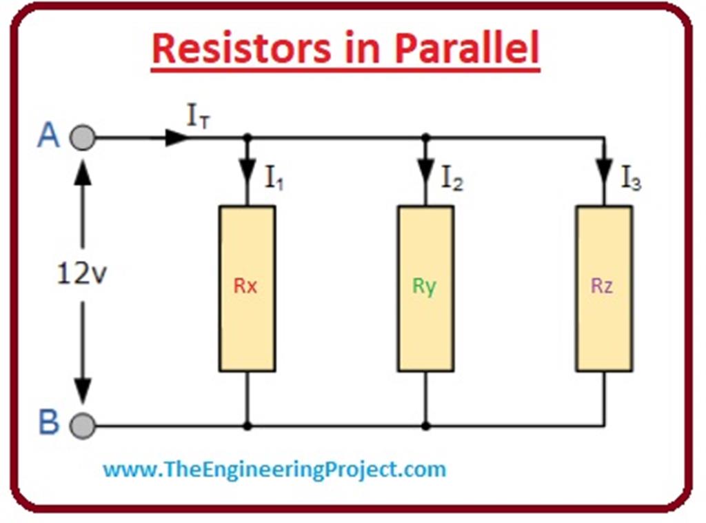 Resistors in Parallel Combination - The Engineering Projects
