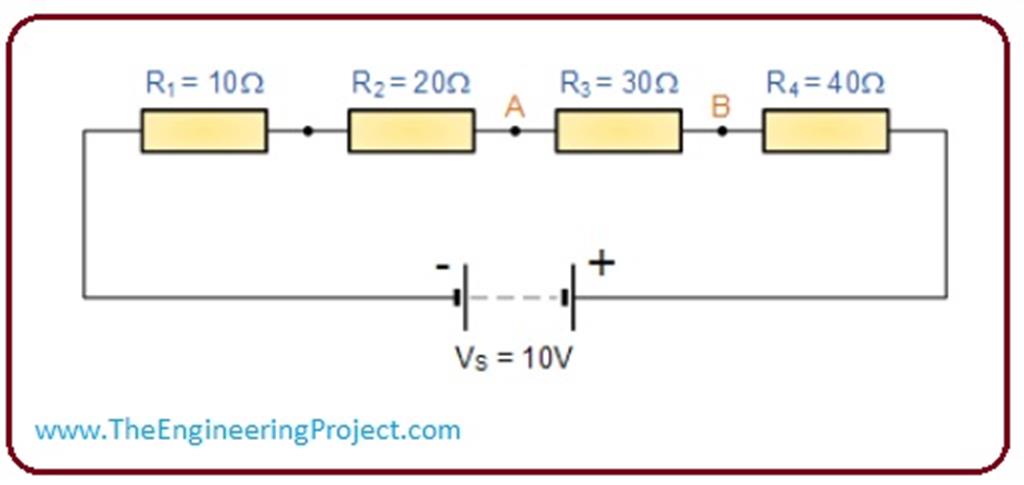 Resistors in Series Combination - The Engineering Projects