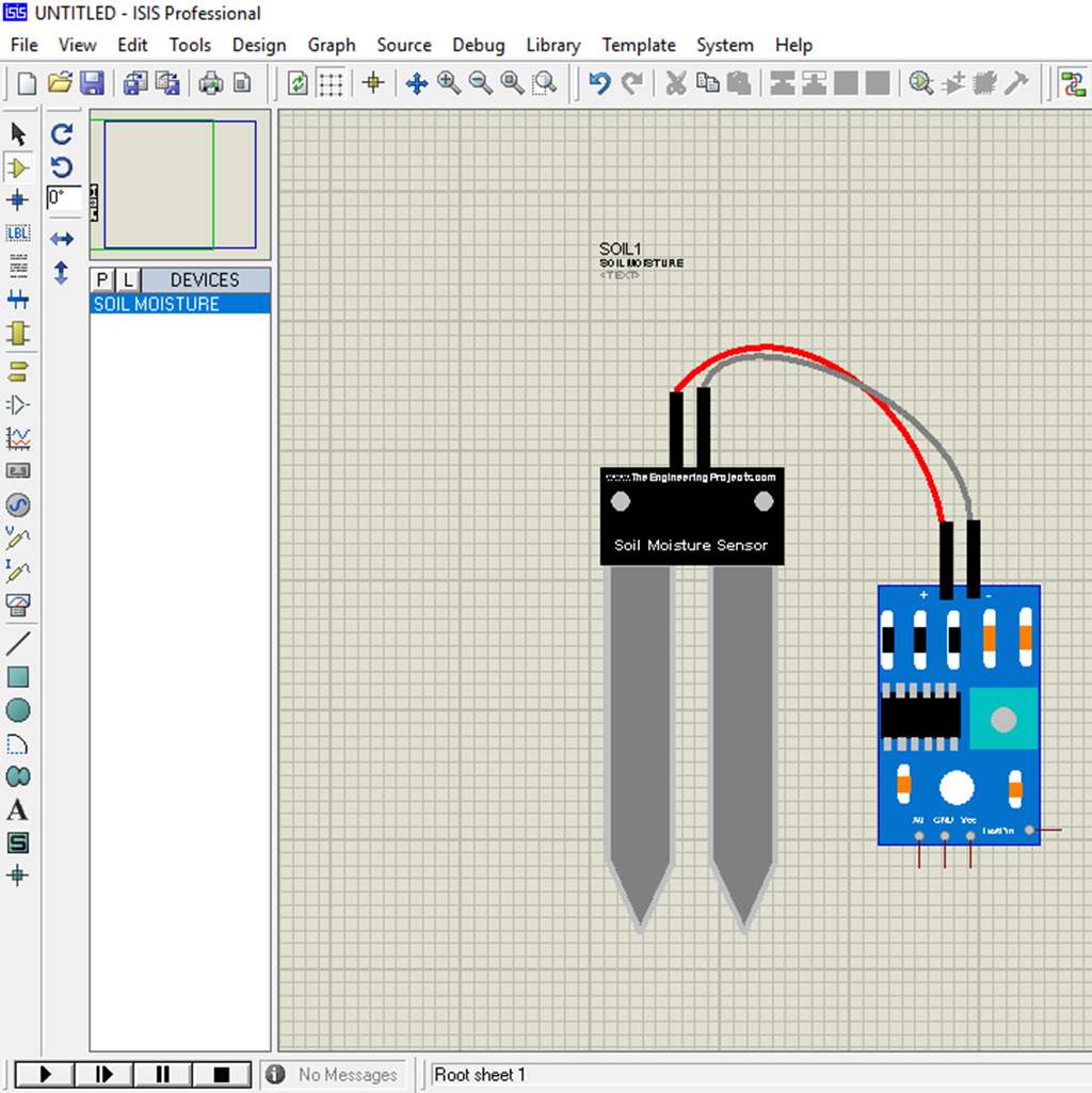 Soil Moisture Sensor Library For Proteus - The Engineering Projects