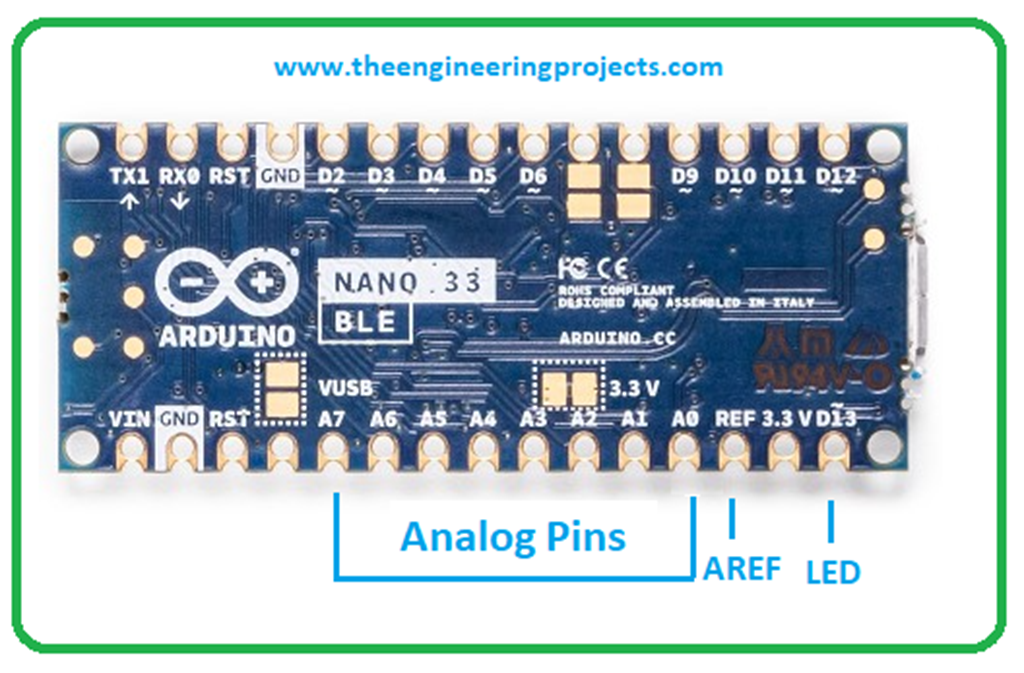 Introduction to Arduino Nano 33 BLE - The Engineering Projects