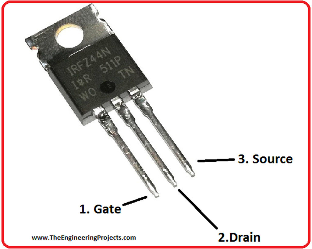 IRFZ44N MOSFET Characteristic Curves in Proteus ISIS - The Engineering Projects