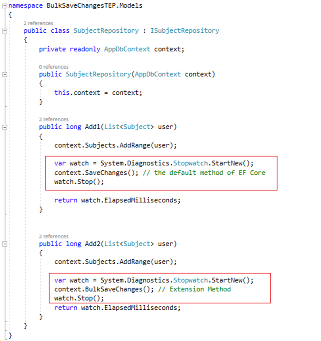 How to Increase EF Core Performance for Saving Multiple Entities? - The ...