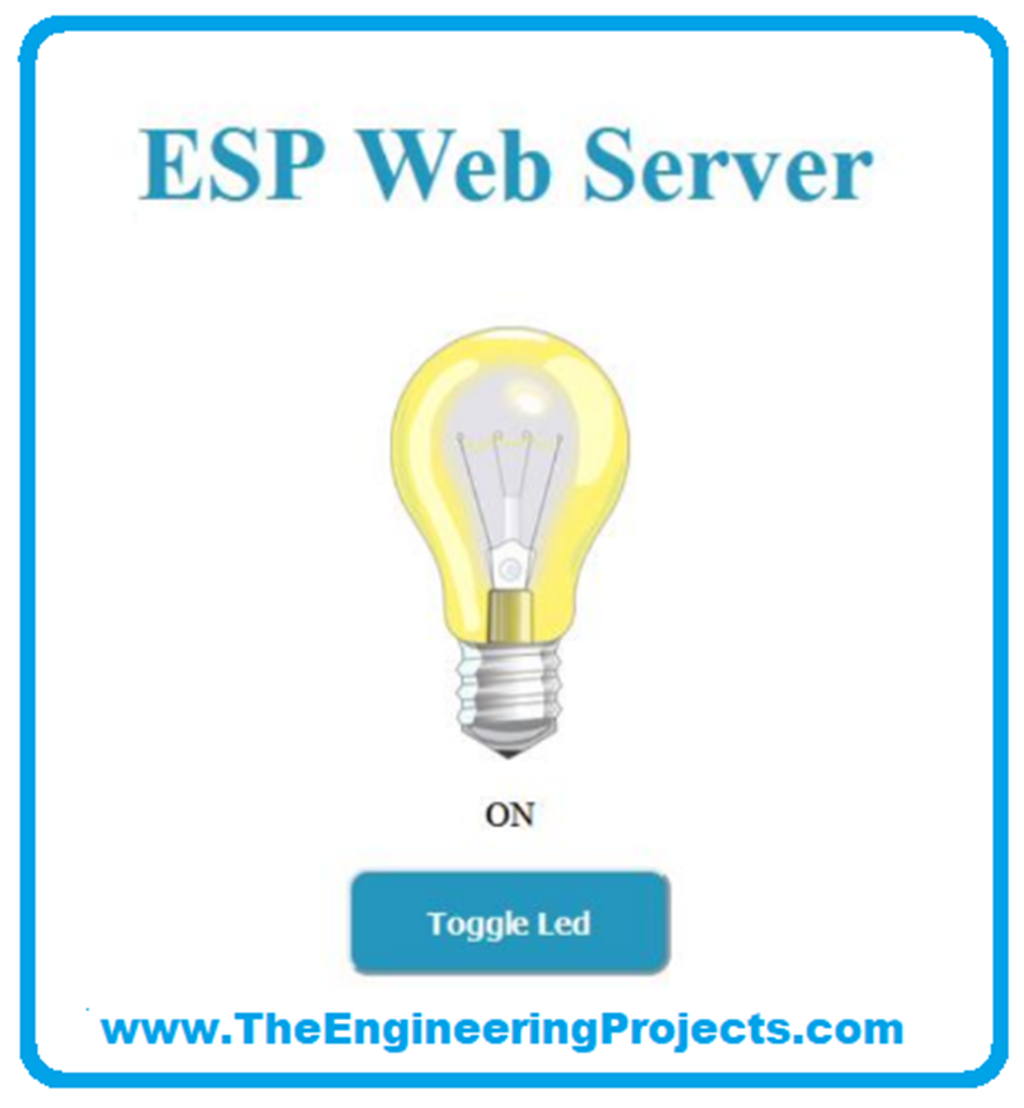 Create Webserver With Esp8266 Using Spiffs The Engineering Projects