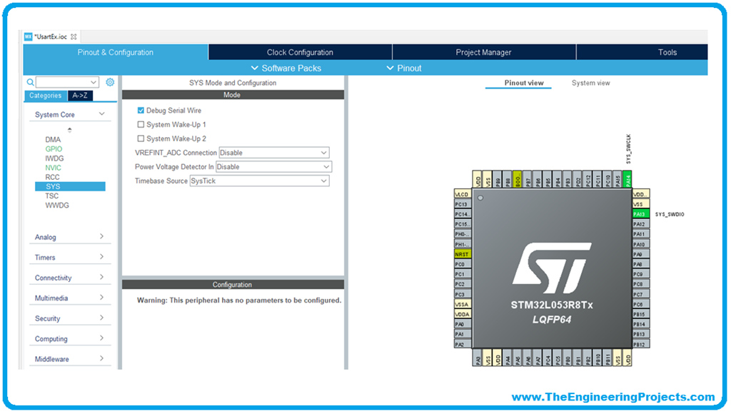 First Project using STM32 in STM32CubeIDE - The Engineering Projects
