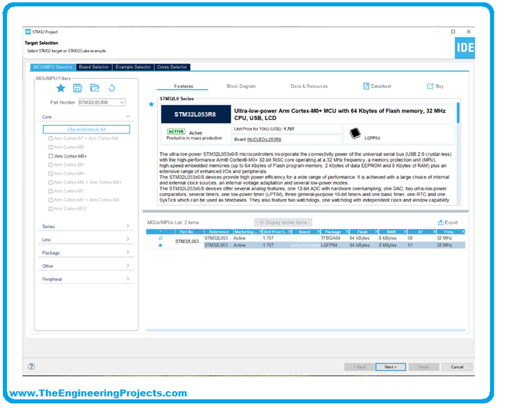 First Project using STM32 in STM32CubeIDE - The Engineering Projects