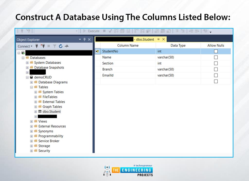 Databases and CRUD operations in C# - The Engineering Projects