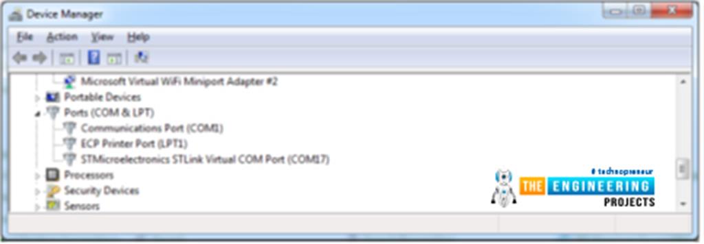 Stm32 Serial Communication In Polling Mode The Engineering Projects