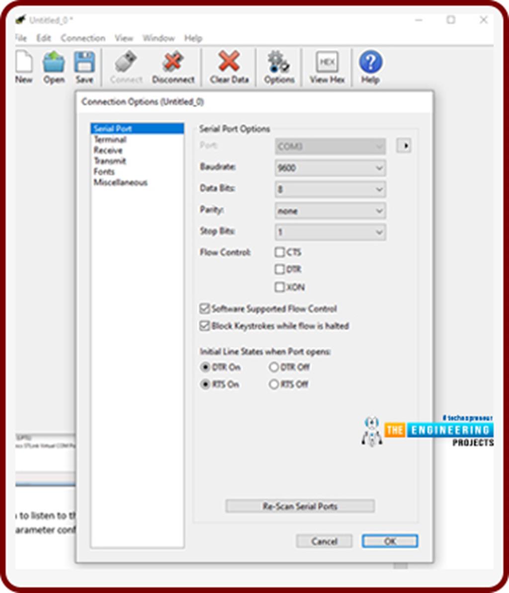 STM32 Serial Communication in Polling Mode - The Engineering Projects