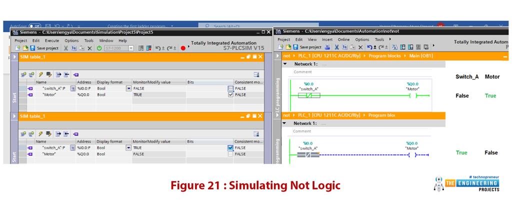 Designing Logic Gates in PLC Simulator - The Engineering Projects