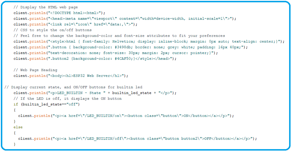 Create a Web Server with ESP32 - The Engineering Projects