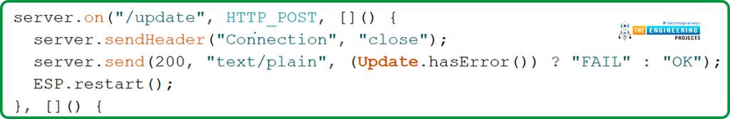ESP32 Over The Air (OTA) Web Updater - The Engineering Projects