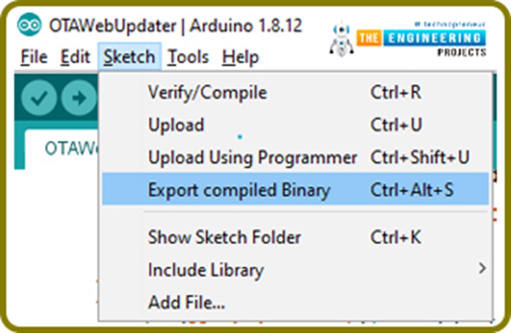 ESP32 Over The Air (OTA) Web Updater - The Engineering Projects