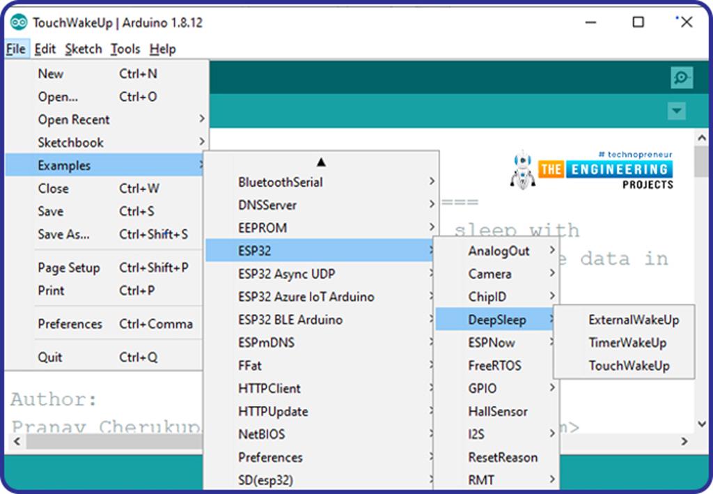 ESP32 Low Power Modes - The Engineering Projects