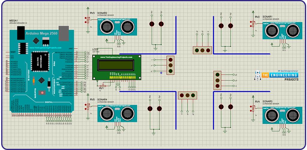 Smart 4 Way Traffic Signal Control with Variable Delay - The ...