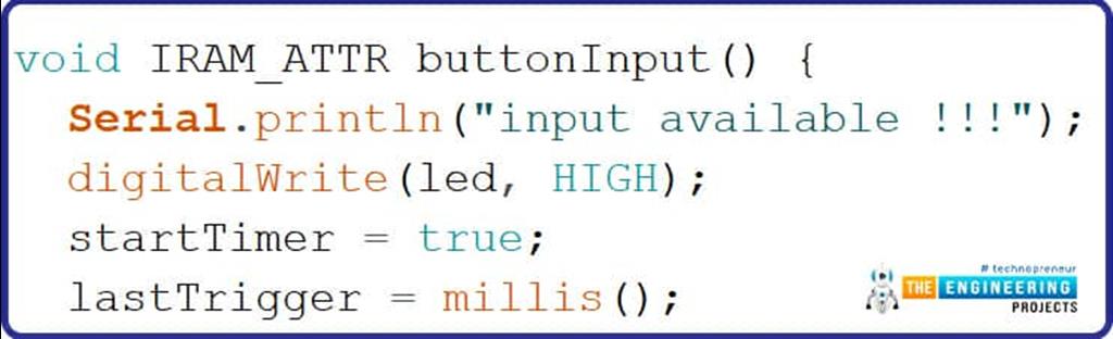 ESP32 Interrupts - The Engineering Projects