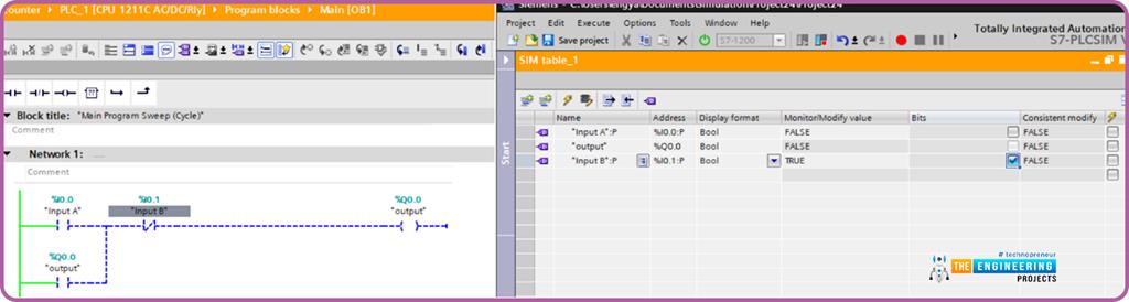 Latching In Ladder Logic Programming The Engineering Projects 3535