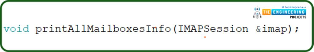 Receiving Emails With Esp32 Using Imap Server The Engineering Projects 5423