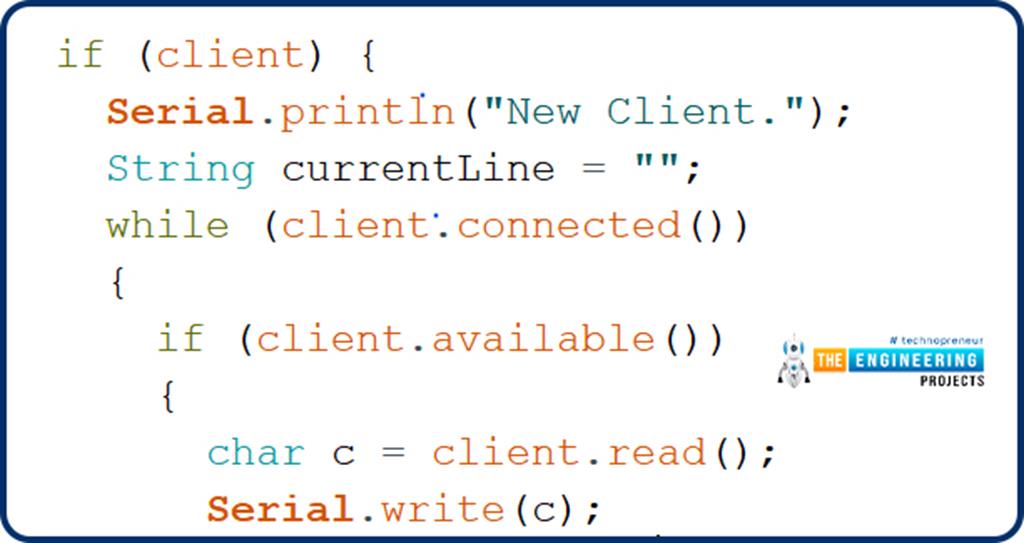 Servo Motor Control With Esp32 Webserver The Engineering Projects