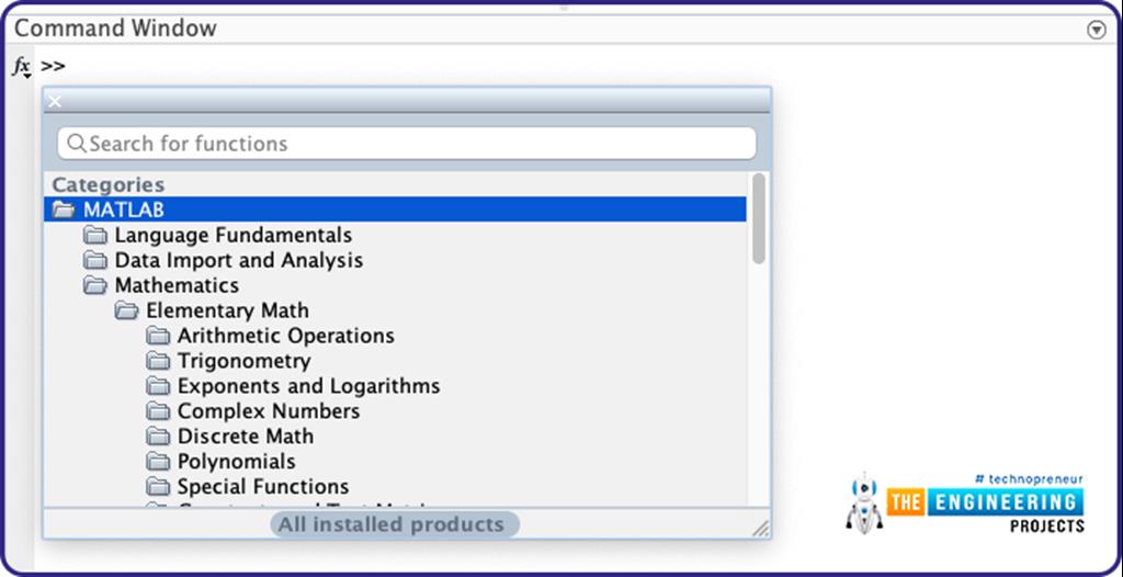 Introduction To Matlab Command Window The Engineering Projects