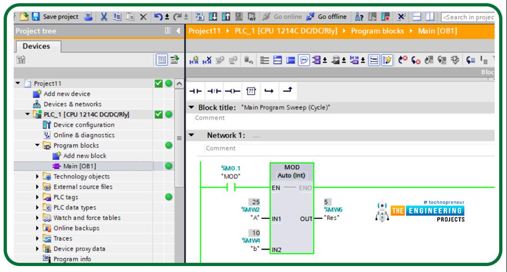 Mathematical Calculations in Ladder Logic - The Engineering Projects