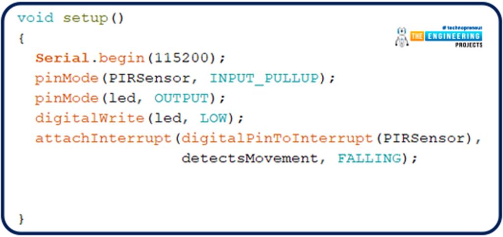Motion Detection with ESP32 & PIR Sensor - The Engineering Projects