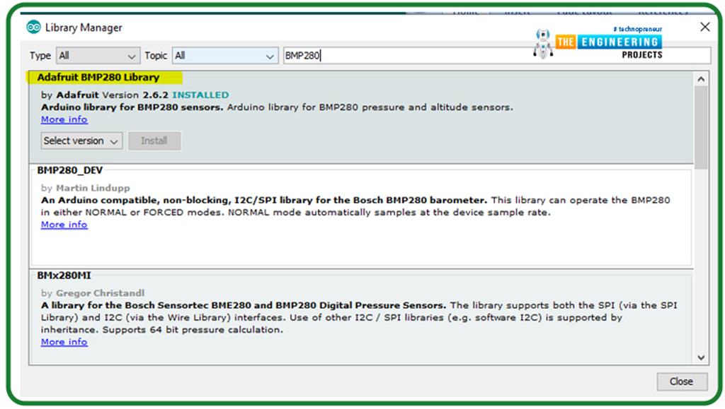 ESP32 BMP280 sensor Interfacing with ThingSpeak WebServer - The ...