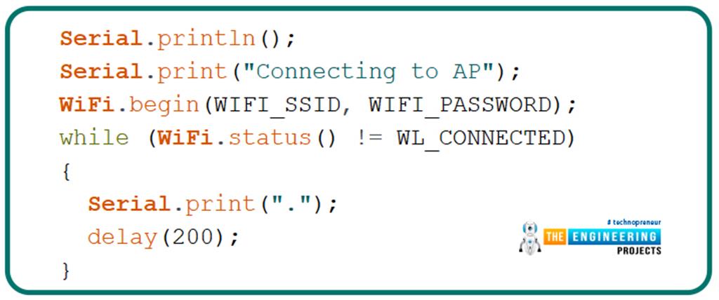 Reading Data From Firebase Database With Esp32 The Engineering Projects