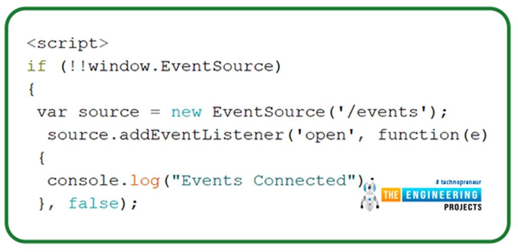 Server Sent Events With Esp32 And Dht11 The Engineering Projects