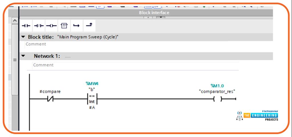 Comparator Operators in Ladder Logic Programming - The Engineering Projects