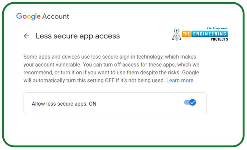 Iot Based Motion Detection With Email Alert Using Esp32 The Engineering Projects