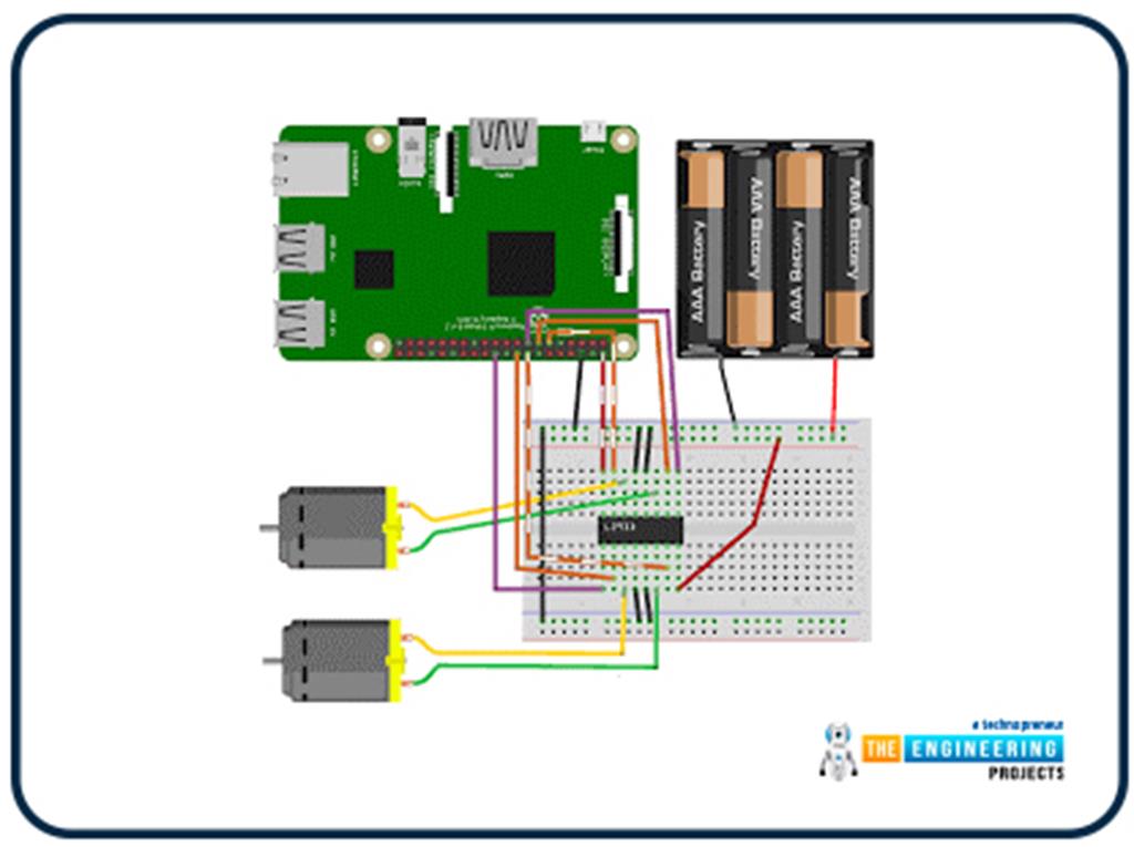 Control Dc Motor With Raspberry Pi 4 Using Python The Engineering 1049