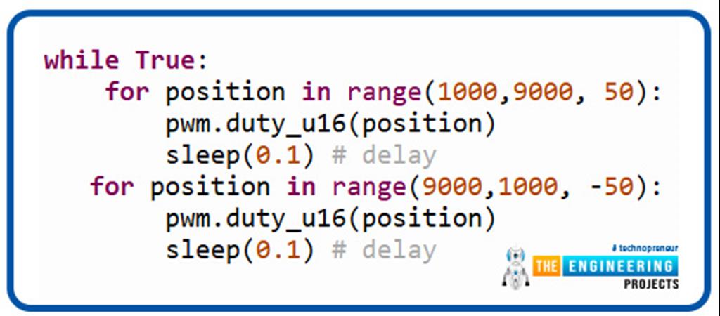 Interfacing Servo Motor with Raspberry Pi Pico using MicroPython - The ...