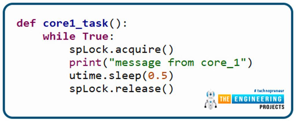 Raspberry Pi Pico Dual Core Programming With Micropython The Engineering Projects