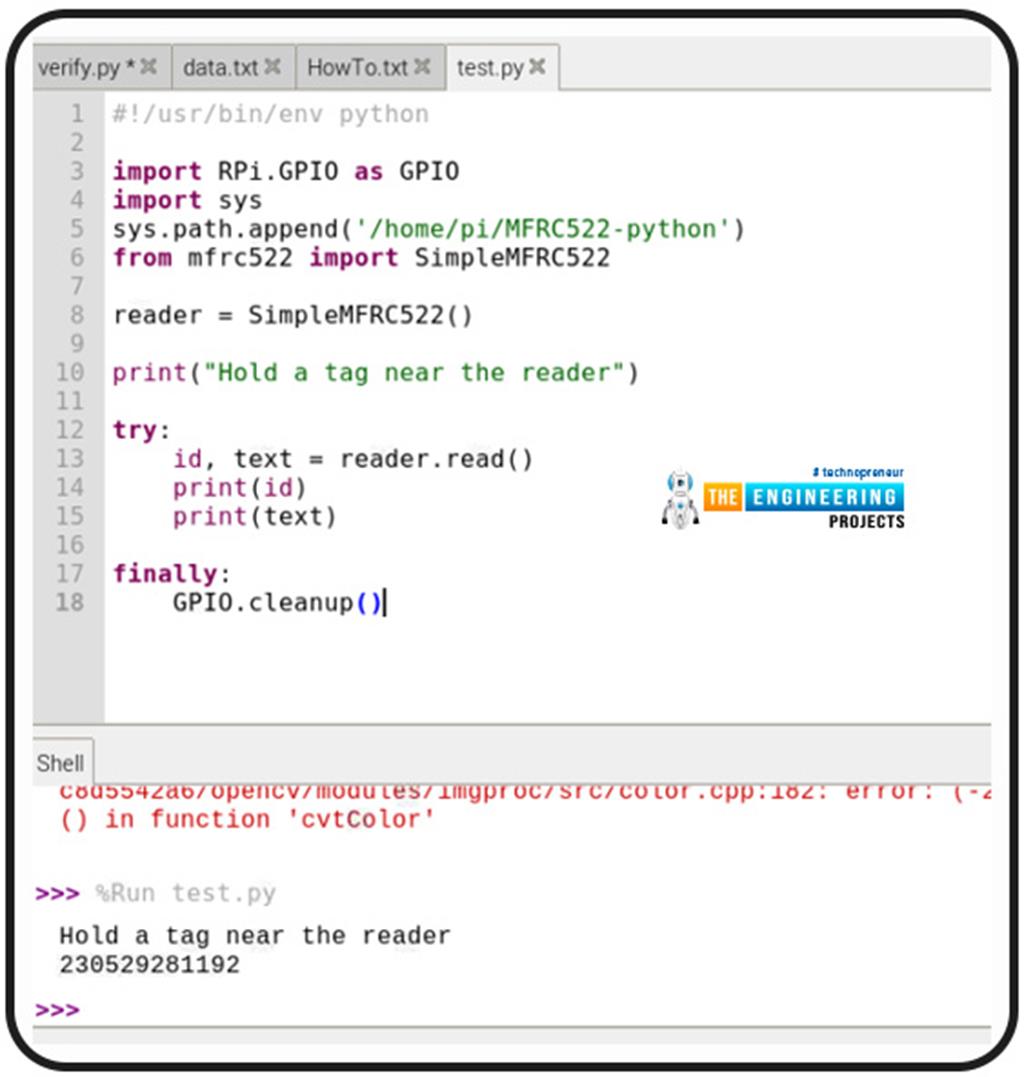 Smart Attendance System using RFID with Raspberry Pi 4 - The ...
