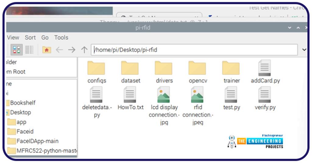 Smart Attendance System using RFID with Raspberry Pi 4 - The Engineering Projects